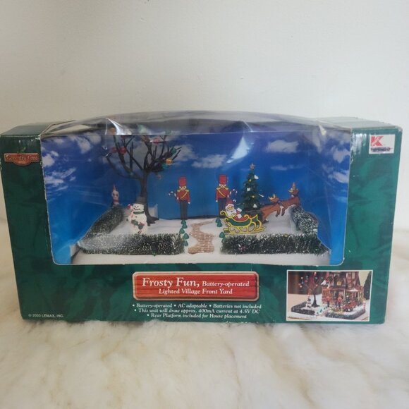 Coventry | Holiday | Coventry Cove Frosty Fun Yard Lighted Village ...